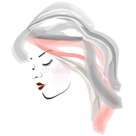 Watercolor Womans Face Stock Illustrations 137 Watercolor Womans Face