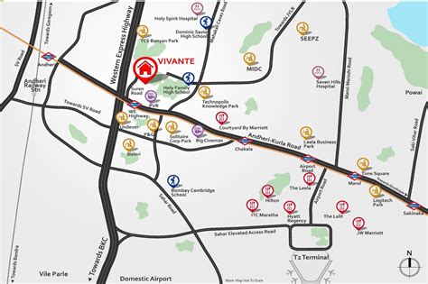 Andheri Map Andheri Mumbai Map Maharashtra India