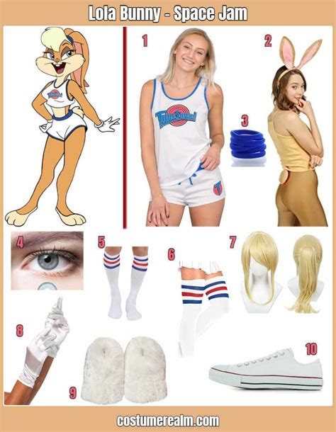 How To Dress Like Dress Like Lola Bunny Guide For Cosplay And Halloween