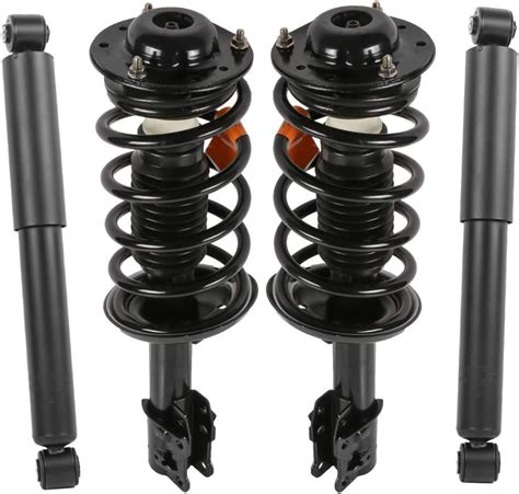 Mostplus 172200 172199 Front And Rear Complete Strut And Spring Assemblies