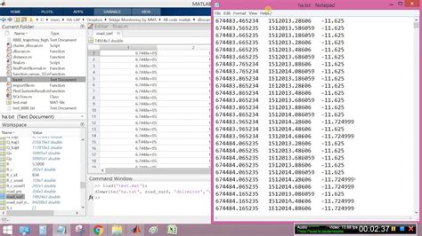 write or convert double class to txt file in matlab youtube