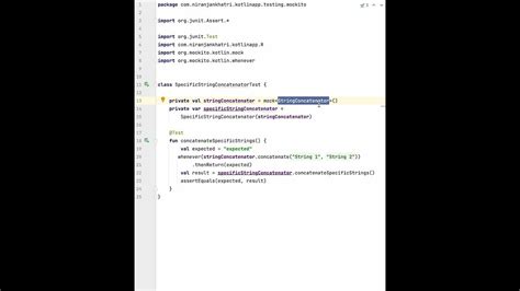 how to mock the specific class object that we created using mockito