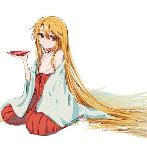 Safebooru 1girl Absurdly Long Hair Alternate Hair Length Alternate
