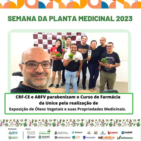 Crf Ce E Abfv Parabenizam O Curso De Farmácia Da Unice Pela Realização