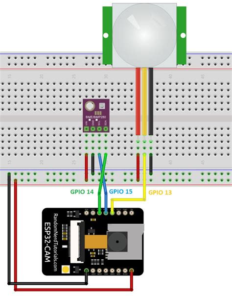 esp32 cam shield pcb with telegram photos outputs sensor motion