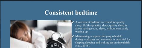 Sleep Hygiene Powerpoint Presentation Exacthomework