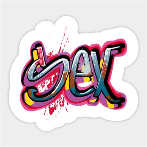 Sex Graffiti Sex Sticker Teepublic