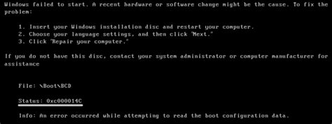 how to fix error code 0xc000014c for windows 10 8 7 easy guide