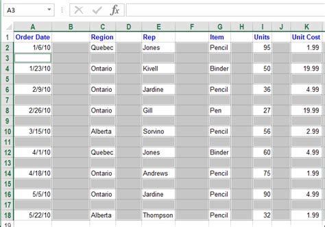 how to quickly and easily delete blank rows and columns in excel