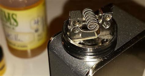 Zipper Coil On Stro Mini Rda 2x 3 Strands 28g Kanthal A1 38 Ohms