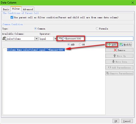 two ways of parameter filtering finereport