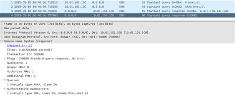 networking resolver fails because of no recursion enabled on dns