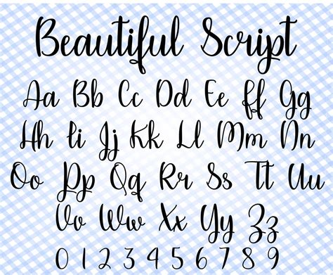 cursive font svg cricut font wedding font svg font writing etsy