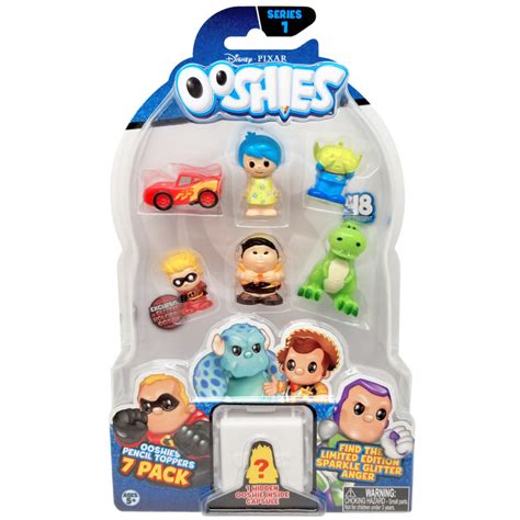 Buy Ooshies Disney Pixar Figures Series 1 Pencil Toppers 1 Pack Of 7