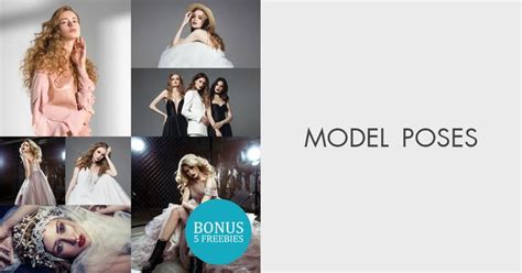 The Models Are Posing In Different Poses