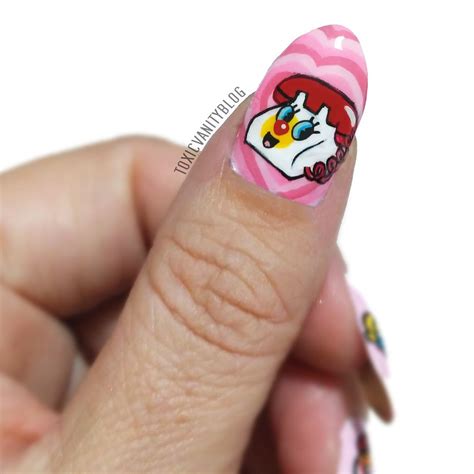 The Powerpuff Girls Nails Funky Nail Art Powerpuff Girls Nails