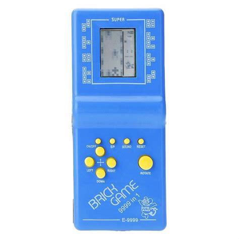 classic tetris hand held lcd electronic game toys fun brick game riddle
