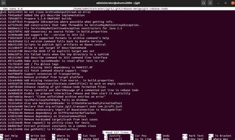 how to rebase selected commits interactively git
