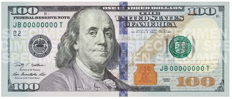 Hundred Dollar Bill Printable Actual Size