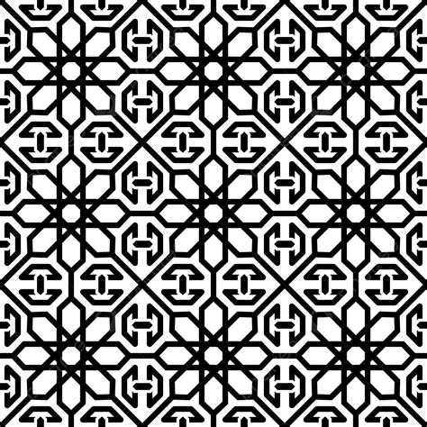 Islamic Seamless Pattern Vector Hd Images Ottoman Islamic Seamless