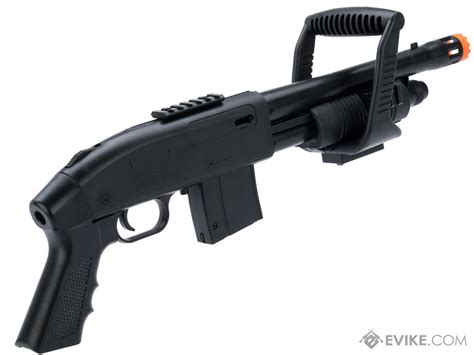 Mossberg Licensed M590 Chainsaw Airsoft Shotgun By Cybergun Color