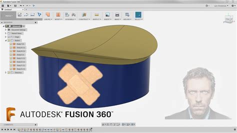 understand the surface patch workspace — fusion 360 tutorial larslive