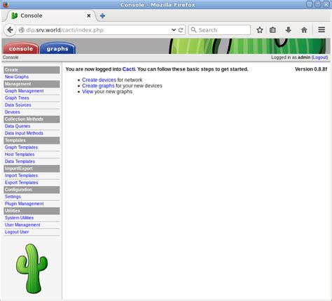 ubuntu 16 04 lts cacti setup server world