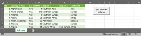 export data from power query into multiple excel sheets based on