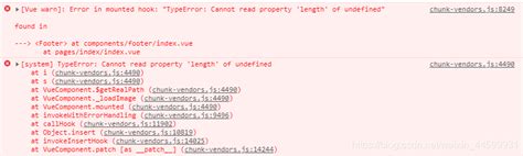uni app uni app在h5端运行报错error in mounted hook “typeerror cannot read