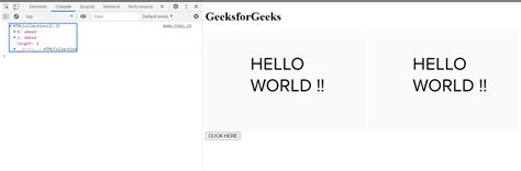 html dom document plugins property geeksforgeeks