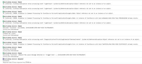 ai internal errors when using version 2 8 0 or 2 8 1 in