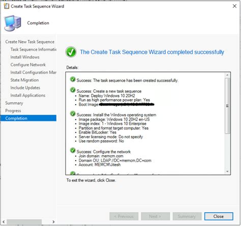 deploy windows 10 20h2 using sccm task sequence configmgr htmd blog
