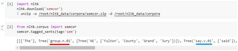 nlp getting sense stems for nltk semcor corpus words stack overflow