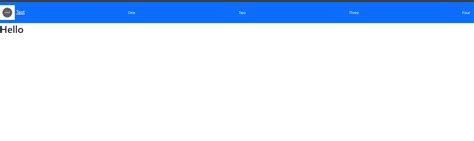 html add spacing between image and text in navbar bootstrap stack