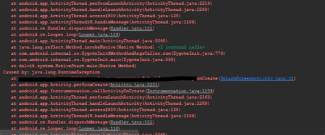 java unfortunately myapp has stopped how can i solve