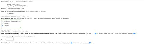solved suppose that co c1 c2 is a sequence defined as