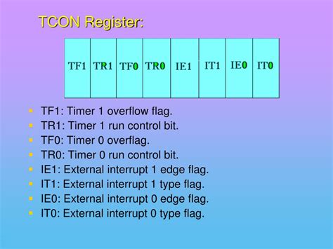 ppt timers of 8051 microcontroller powerpoint presentation free