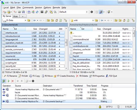 ftp folder upload via command line macro madness and winscp the