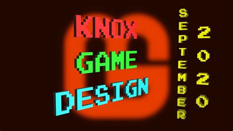 monogame knox game design september 2020 game design design