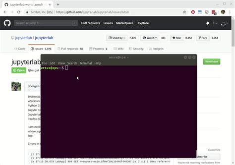 jupyterlab wont launch blank screen since 1 0 · issue 6858