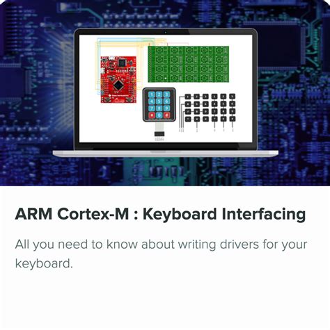 arm cortex m keyboard interfacing cortex m
