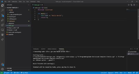 problem running build task show gamedev tv