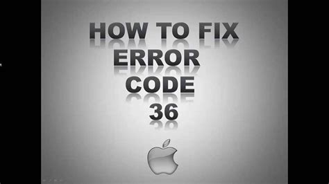 fix mac error code 36 methods to fix error 36 mac catalina
