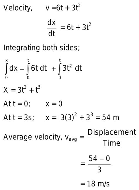 A Particle Is Moving On A Straight Line Such That Velocity Is Given By