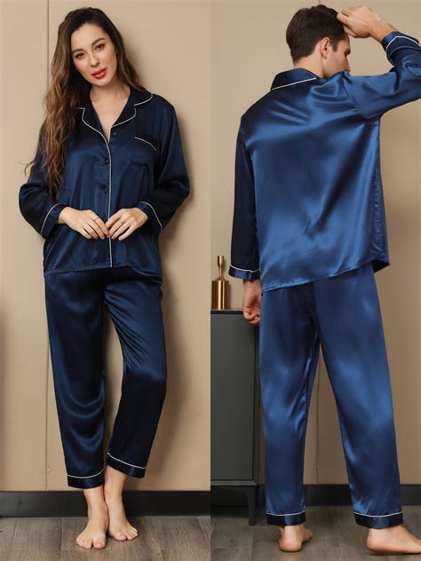 Silksilky Luxurious Matching Silk Pajamas Matching Pjs For Couples