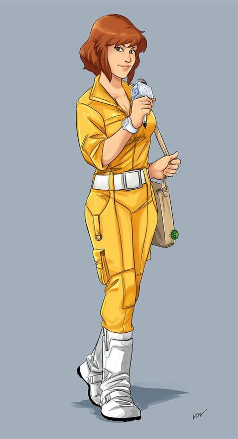 Tmnt 1980 April O Neil Teenage Mutant Ninja Turtles Artwork Teenage