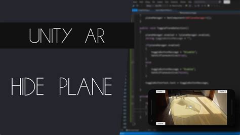 ar foundation plane tracking hiding tracked planes