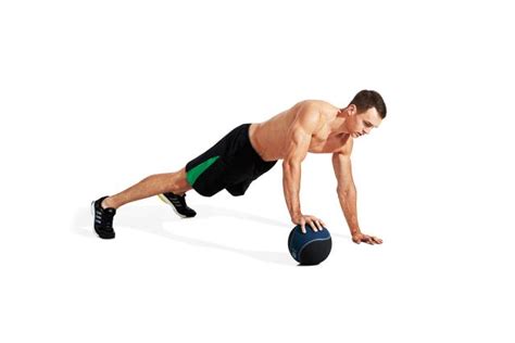 Strong Muscle Defining Push Up Workout With 5 Exercises