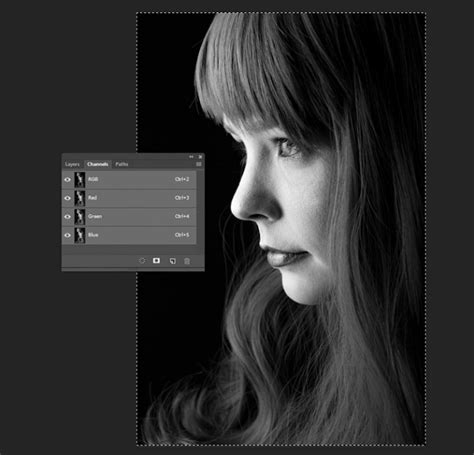 black and white conversion in photoshop