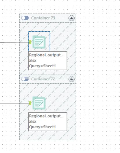 solved output multiple excel files using a single excel t alteryx